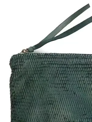 SOMMET Textured Cross Body Bag - Green