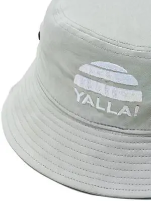 SEROYA Yalla Logo-embroidered Bucket Hat