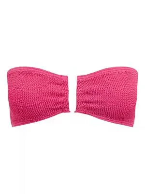 Bond Eye Blake U-buckle Bandeau Bikini Top - Pink