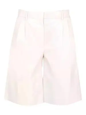 MSGM Pleated Shorts - Neutrals