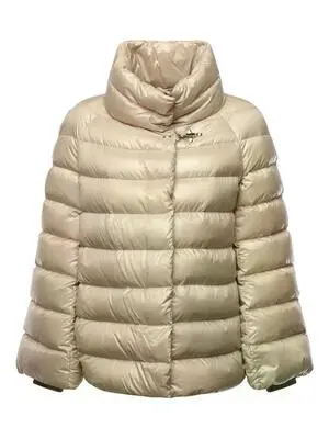 FAY Quilted High-neck Jacket