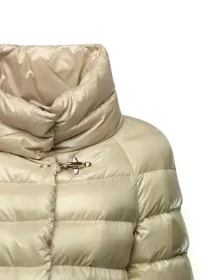 FAY Quilted High-neck Jacket