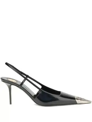 Saint Laurent 75mm Pointed-toe Slingback Pumps