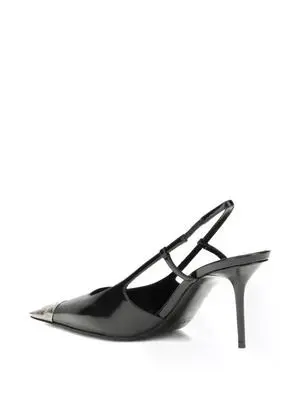 Saint Laurent 75mm Pointed-toe Slingback Pumps