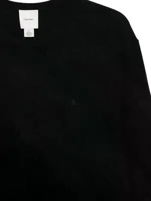 Calvin Klein Logo-embroidered Jumper