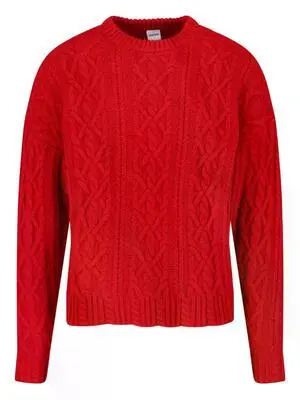 Aspesi Cable-knit Crew-neck Sweater