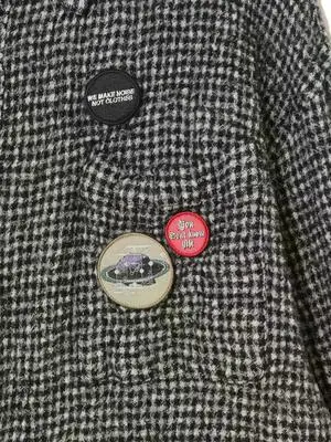 UNDERCOVERISM Checked Wool Shirt
