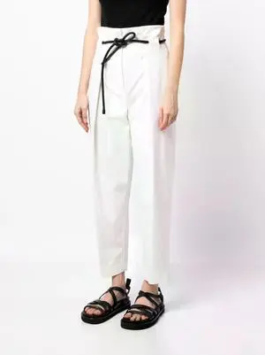3.1 Phillip Lim Origami Pleated Trousers - White
