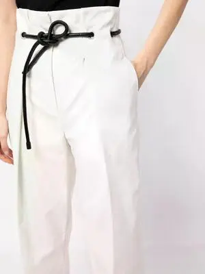 3.1 Phillip Lim Origami Pleated Trousers - White