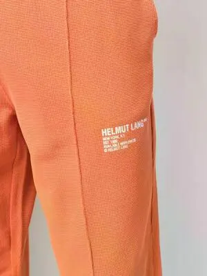 Helmut Lang Logo-print Tapered Joggers