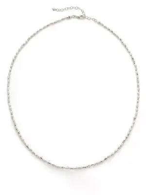 Monica Vinader Mini Nugget Necklace - Silver