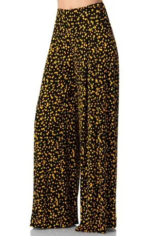 IVONNE Wide-leg Polka Dot Pants