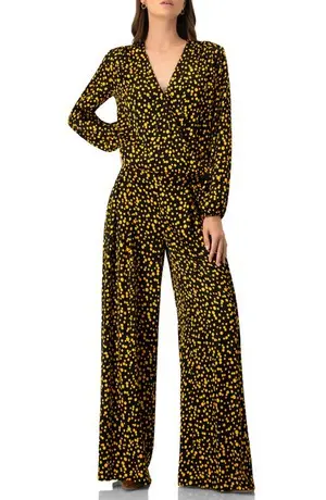 IVONNE Wide-leg Polka Dot Pants