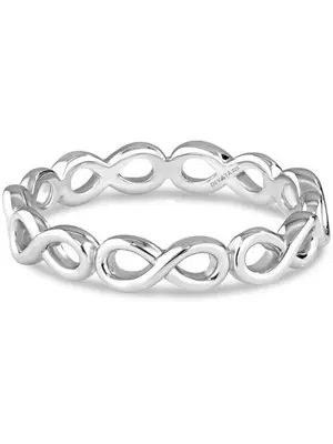 DEVATA Infinity Eternity Ring - Silver