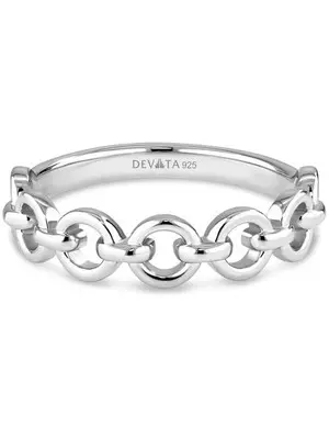 DEVATA Cable Link Ring - Silver