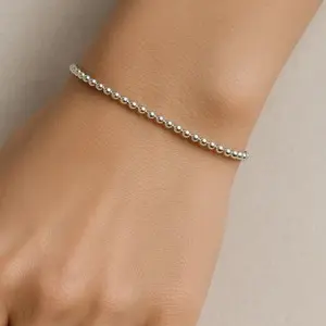 DONATELLO GIAN Sterling Beaded Ball Bracelet