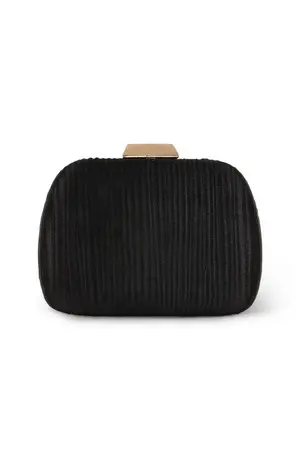 Badgley Mischka Halo Crystal Panel Minaudiere