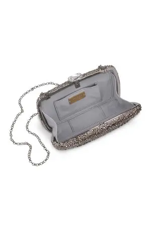 Badgley Mischka Sheena Crystal Box Clutch