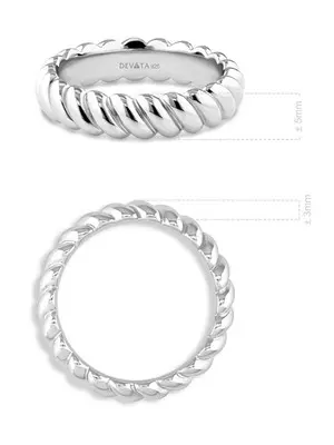 DEVATA Rope Band Ring