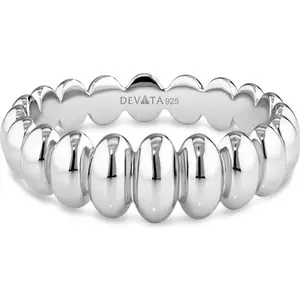 DEVATA Puffy Ribbed Ring