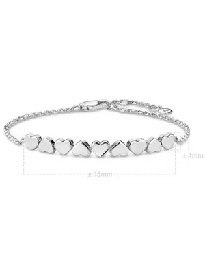 DEVATA Heart Chain Bracelet