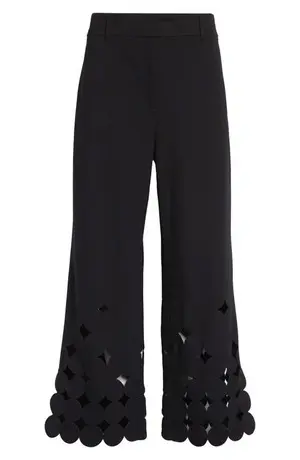 Akris Dot Cutout Pants