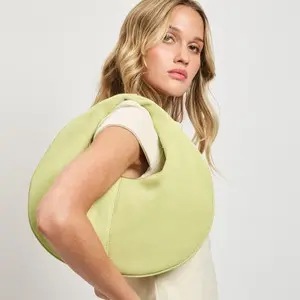 MODA LUXE Farrah Suede Hobo - Pistachio