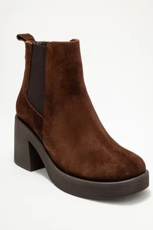 Platform Ankle Booties