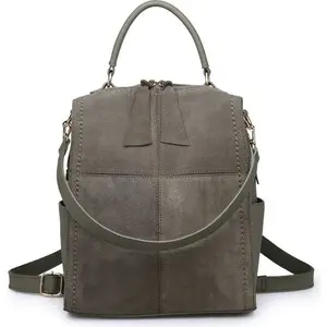 Moda Luxe Silver Tone Backpacks