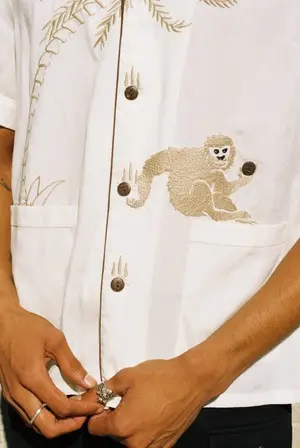 TOMBOLO Monkey Business Shirt