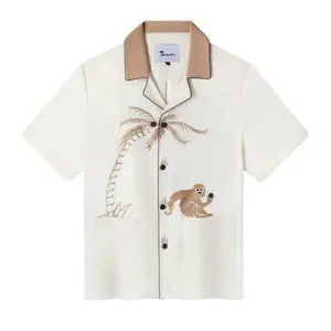 TOMBOLO Monkey Business Shirt - Vanilla