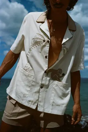 TOMBOLO Monkey Business Shirt