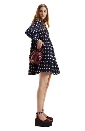 Cynthia Rowley Pintuck Mini Dress