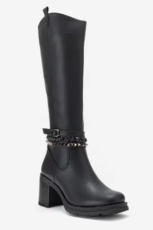 PROLOGUE SHOES Viorra Knee High Boots