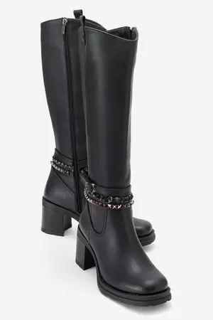PROLOGUE SHOES Viorra Knee High Boots