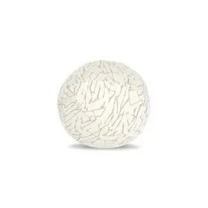 ELAINE SMITH Synchronize Indoor & Outdoor Woven Accent Orb Pillow - Ivory
