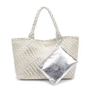 Moda Luxe Woven Totes