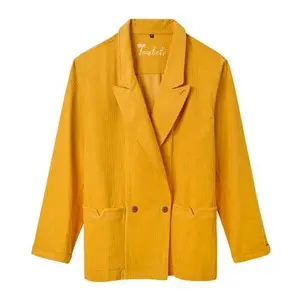 TOMBOLO Easy-going Corduroy Jacket - Saffron