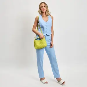 MODA LUXE Kaia Crossbody Bag - Lemon