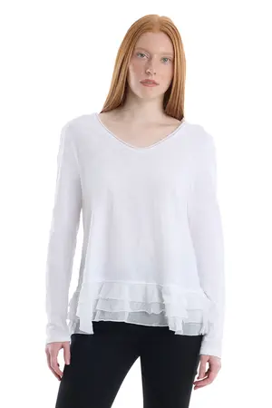 Wilt Clothing Ruffle T-shirts For Women