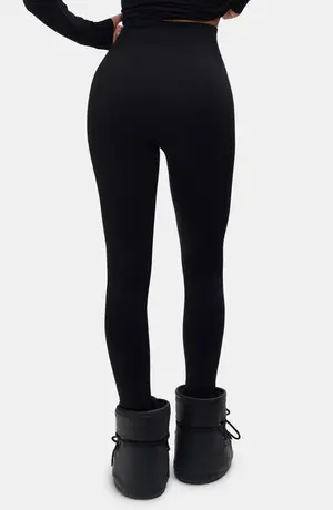 HALFDAYS Sophia Base Layer Leggings - Black