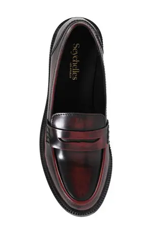 Seychelles Dover Penny Loafer - Burgundy