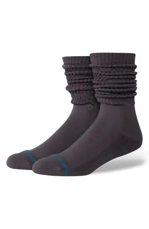 Stance Slouch Crew Socks - Charcoal