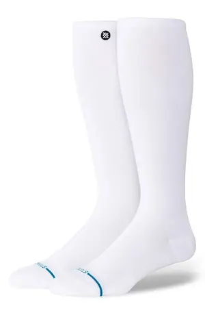 Stance Icon Compression Over-the-calf Socks - White