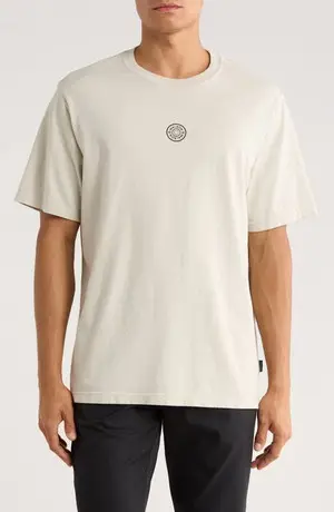 MALBON Bermuda Hi-power Shot Graphic T-shirt - Ivory