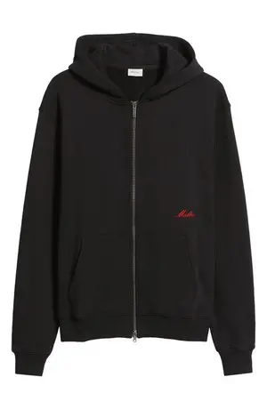 MALBON Cotton Zip-up Hoodie