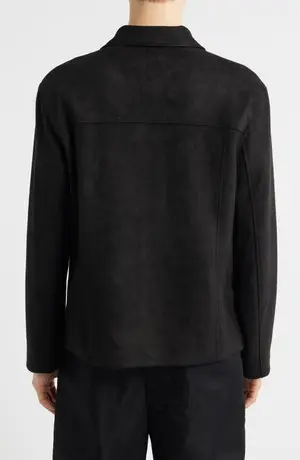 KROST Faux Suede Shirt Jacket