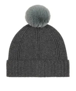Echo Arched Rib Beanie - Charcoal