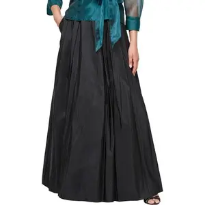 Alex Evenings Taffeta A-line Skirt