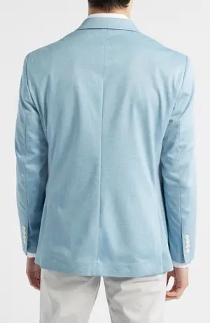 DANIEL HECHTER Neppy Knit Sport Coat - Blue